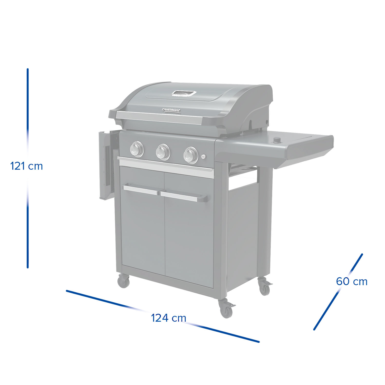BBQ Master 3 Series Premium S | Gas-shop.be